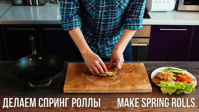Спринг роллы | Пикабу