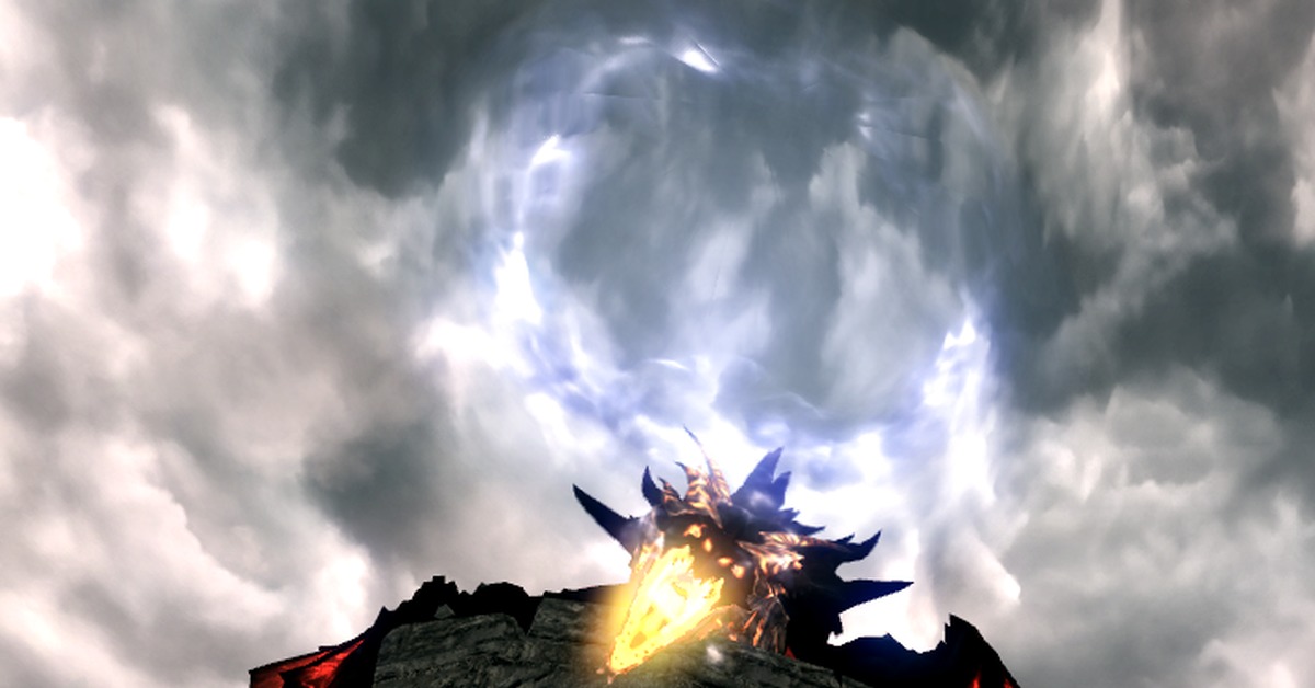 Алдуин в Хелгене | Пикабу