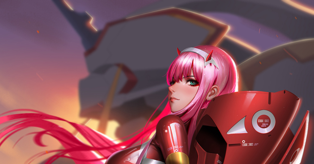 ZERO TWO Art | Пикабу