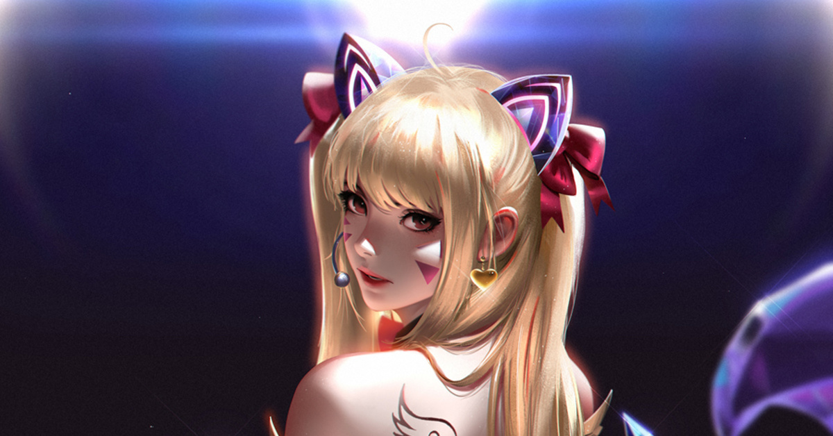 KDA Dva Art | Пикабу