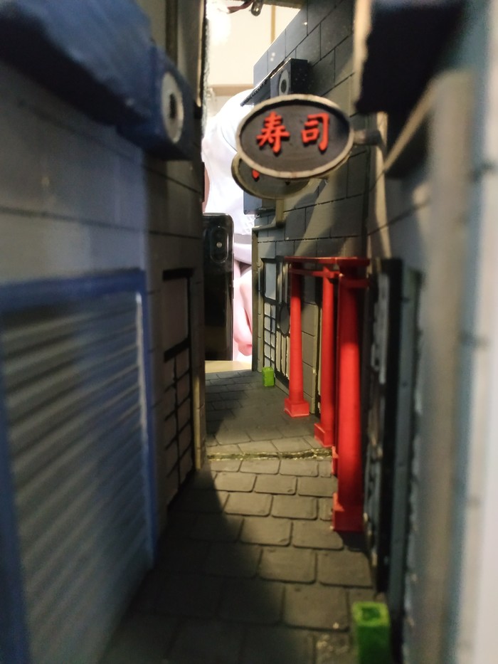 Вставка в книжную полку в японском стиле | Пикабу