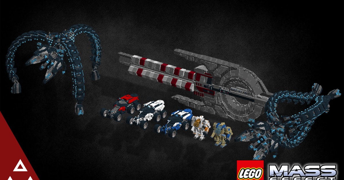 Lego Mass Effect собрание | Пикабу