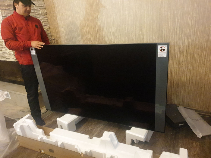 Отзыв на телевизор Samsung 8k | Пикабу