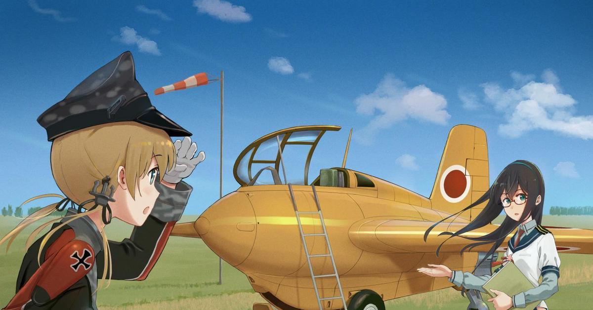 Ki-200's test flight | Пикабу