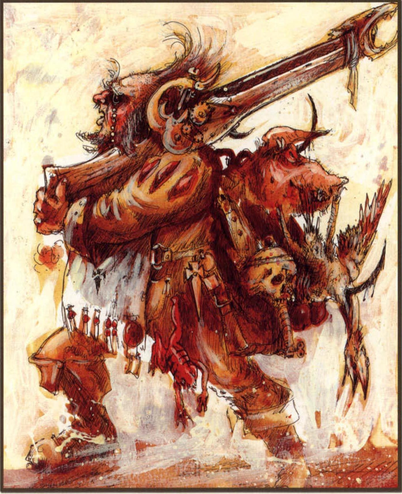 Blood on Reik illustrations by John Blanche | Пикабу