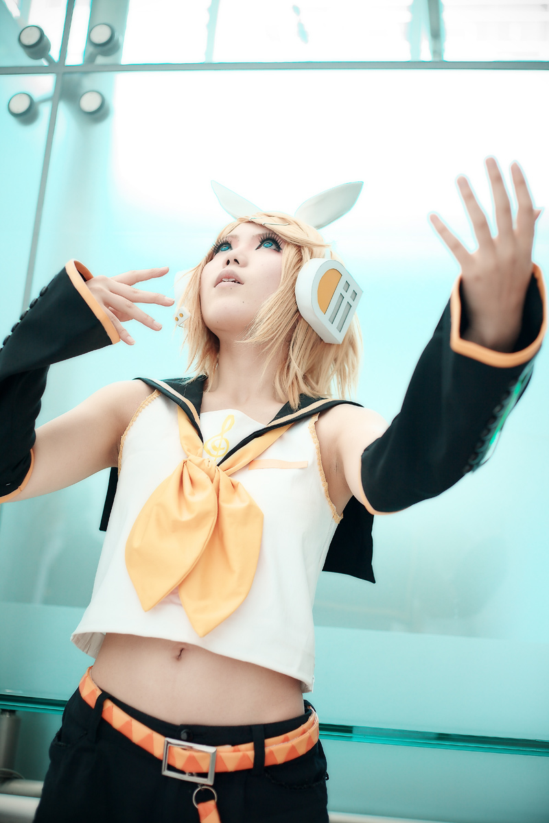 Кагамине Рин косплей | Пикабу