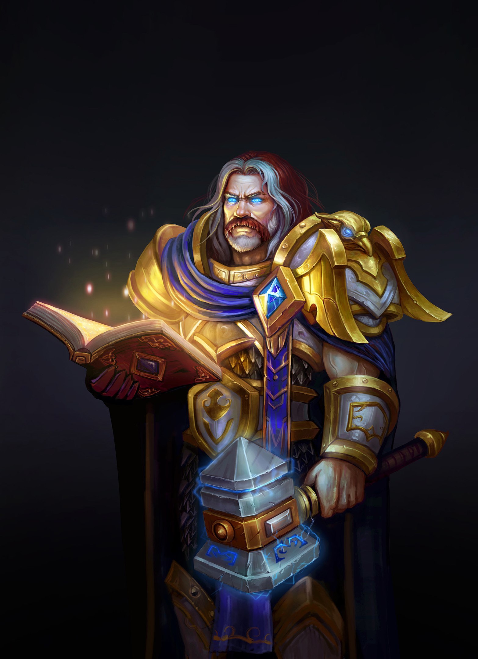 Работа "Paladin "автора Li zehao. | Пикабу