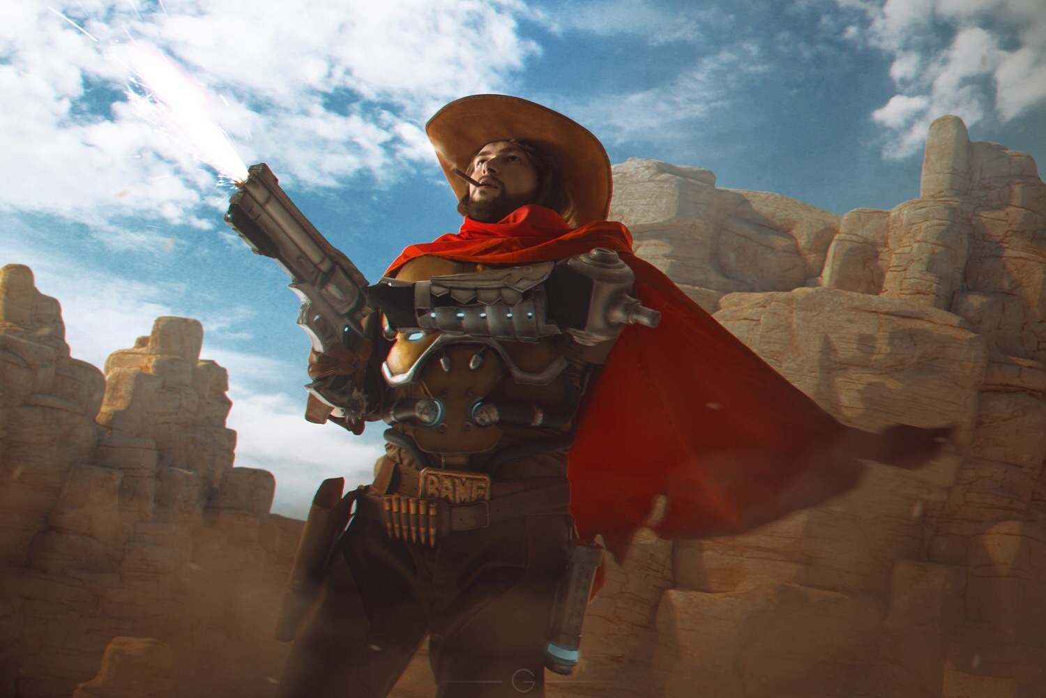 McCree Cosplay | Пикабу