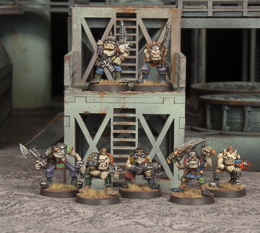 Warhammer 40.000 Rogue Trader Era Orks - 28.01.19 19:53 | Пикабу