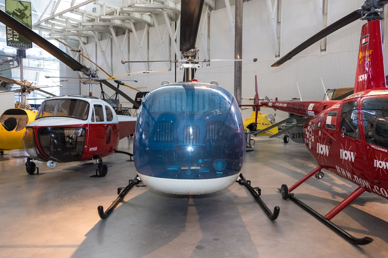 Bell UH-13J Sioux.Вертолет Эйзенхауэра. - 16.06.19 17:02 | Пикабу