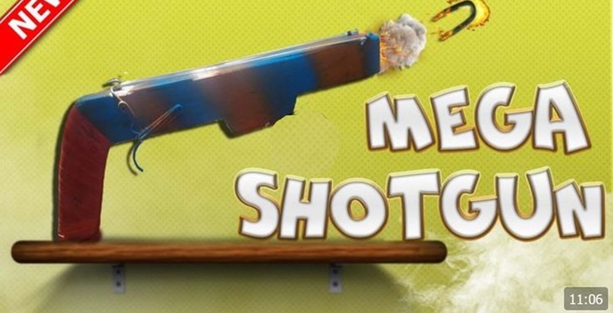 MEGA SHOTGUN | Пикабу