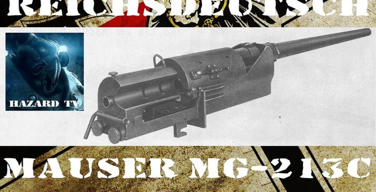 Немецкая авиапушка—MaschinenGewehr,MG.213C. | Пикабу
