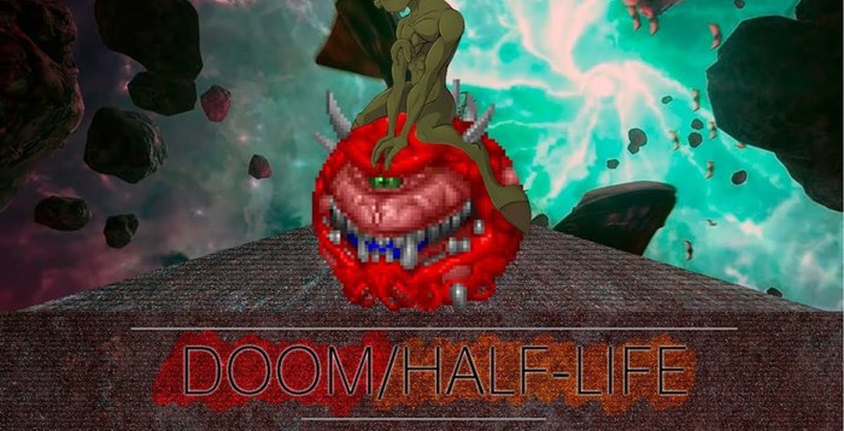 Half-Life на движке Doom (Paranoid Mod) | Пикабу